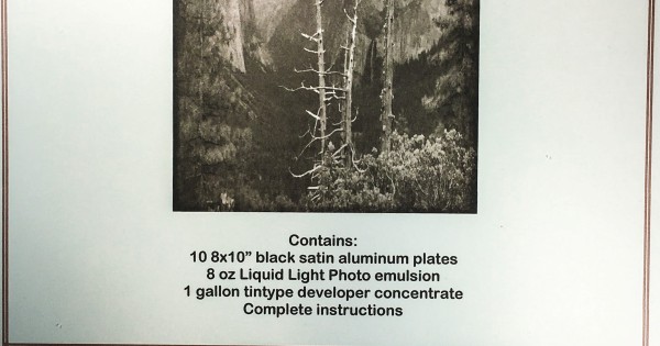 Bulk Tintype Kit 8x10